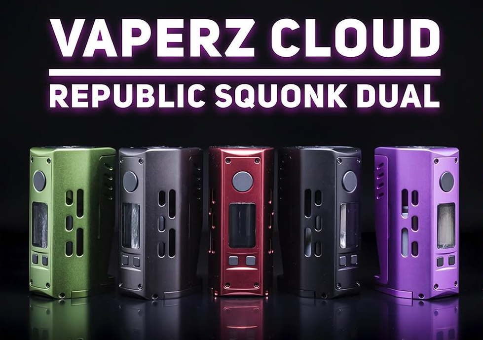 Vaperz Cloud Republic Project squonk mod