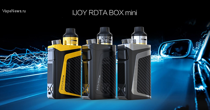 IJOY RDTA BOX Mini Full Kit - ну вот, наконец-то, исправились